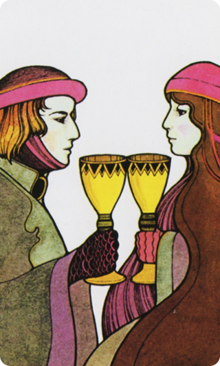 Inspirational Tarot 02-CUPS - Inspirational Tarot