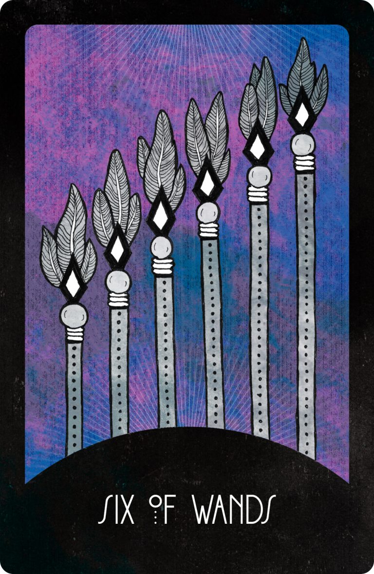 Inspirational Tarot Six Of Wands Inspirational Tarot