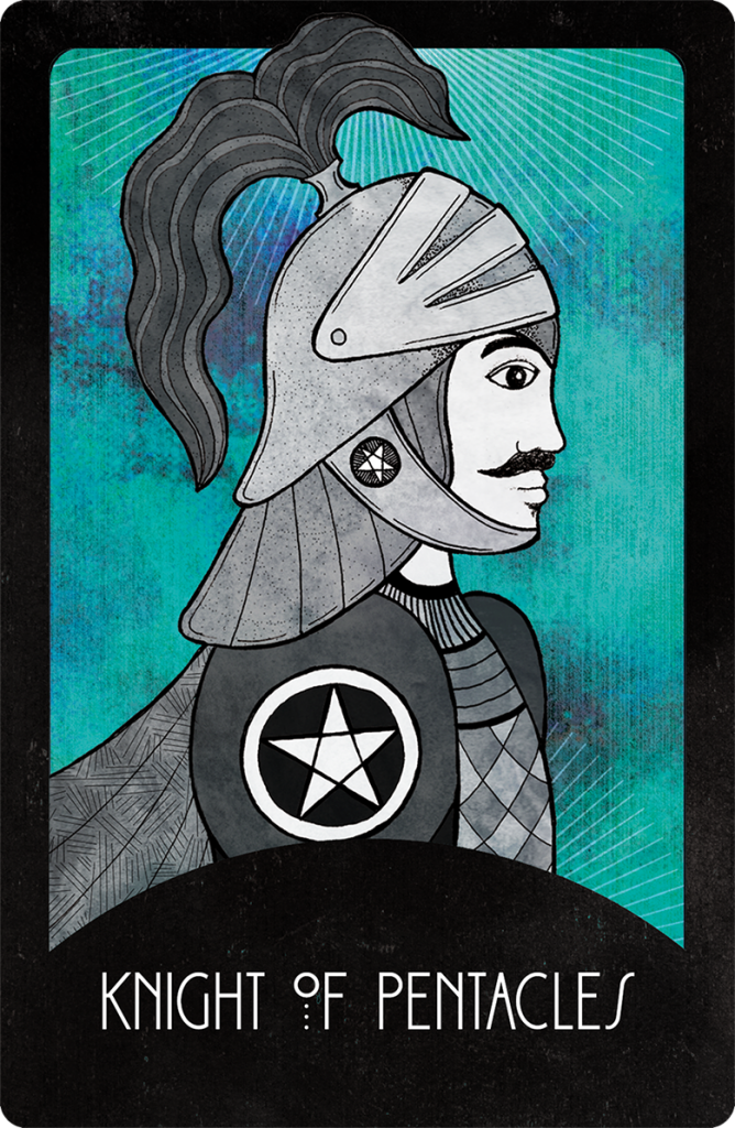 Inspirational Tarot Knight of Pentacles: High Energy - Inspirational Tarot