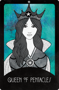 Inspirational Tarot Queen of Pentacles Tarot Card - Inspirational Tarot