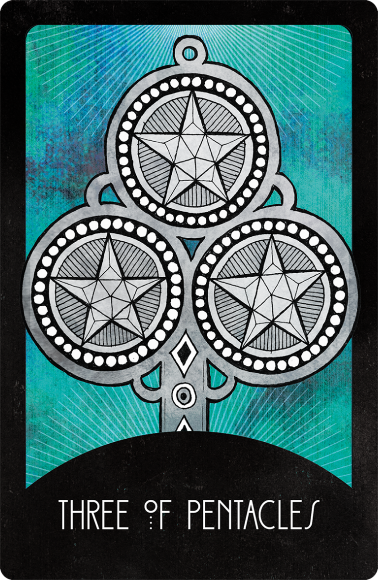Inspirational Tarot Three of Pentacles - Inspirational Tarot